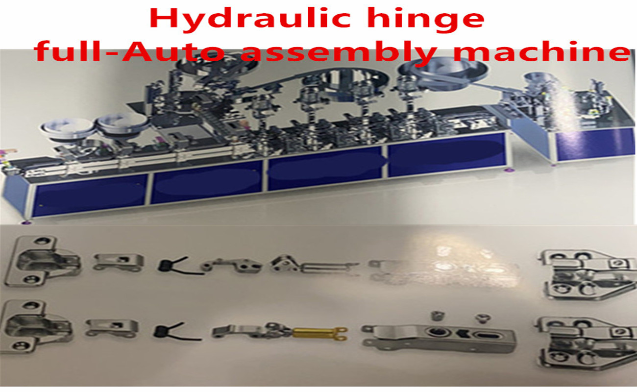 Hydraulic hinge assembly machine for every types materials hinge ...